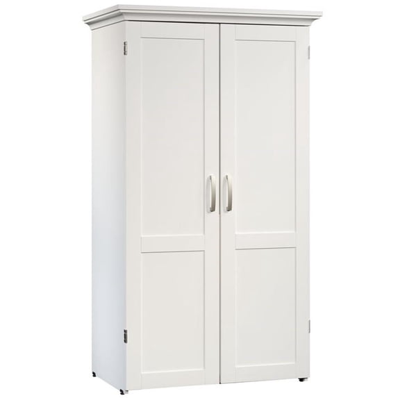 Pemberly Row Modern Engineered Wood Multi-Purpose Storage Craft Armoire ...