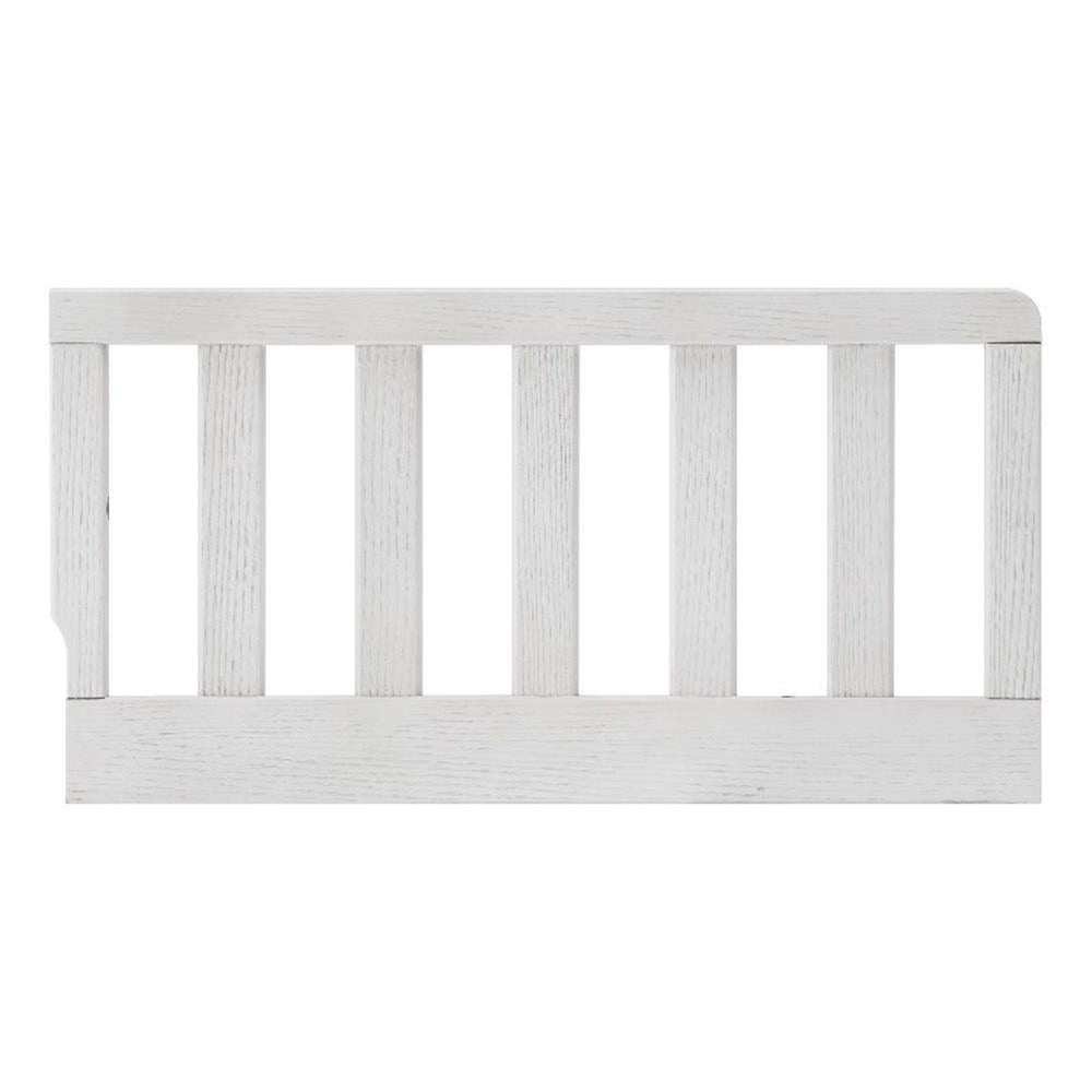 Pemberly Row Modern Farmhouse Wood Guard Rail in Off White Finish ...