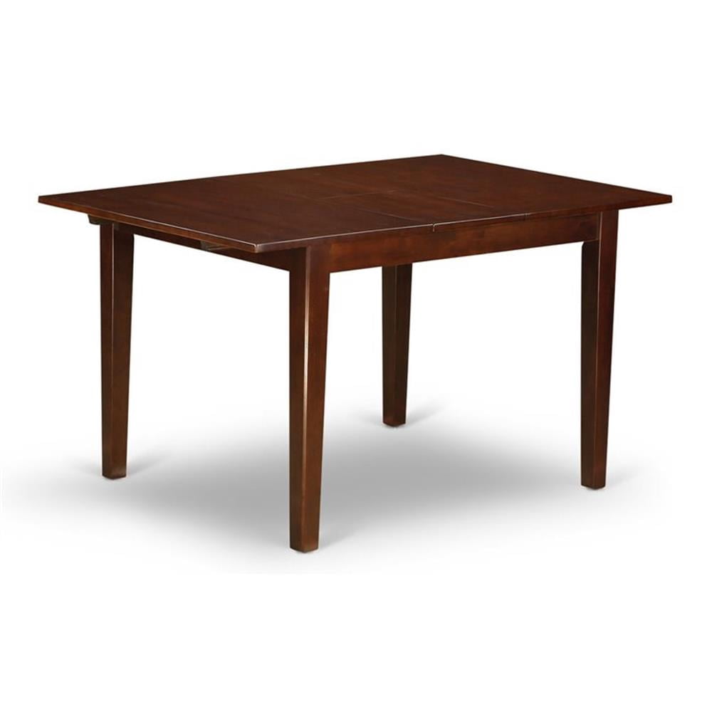 Pemberly Row Modern Rectangular Wood Dining Table in Mahogany - Walmart.com