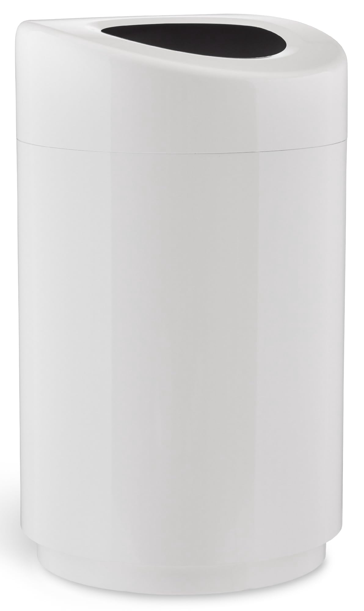 Pemberly Row Open Top Receptacle with Liner - 30 Gallon in White ...