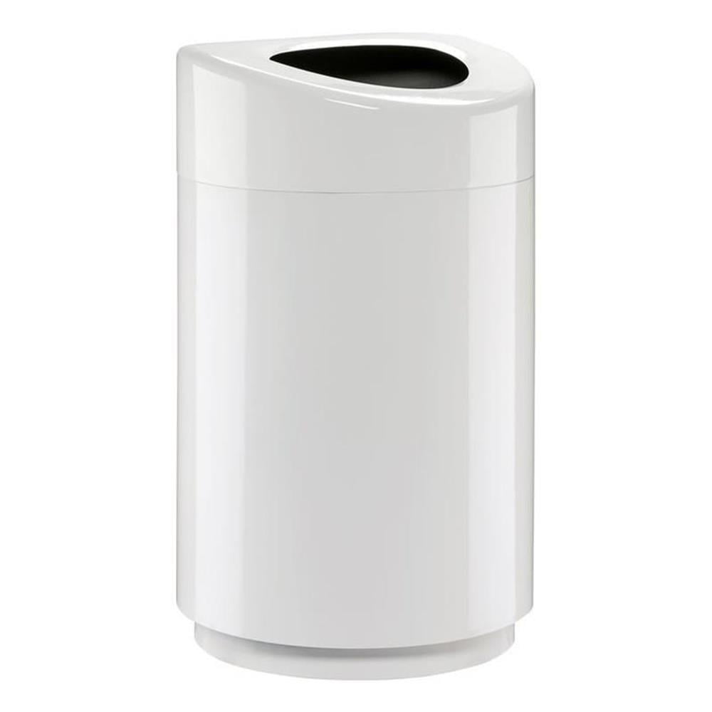 Pemberly Row Open Top Receptacle with Liner - 30 Gallon in White ...