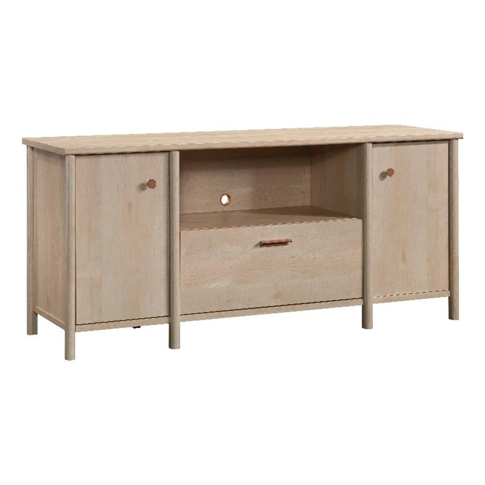 Pemberly Row Point Engineered Wood Credenza in Natural Maple Finish - Walmart.com