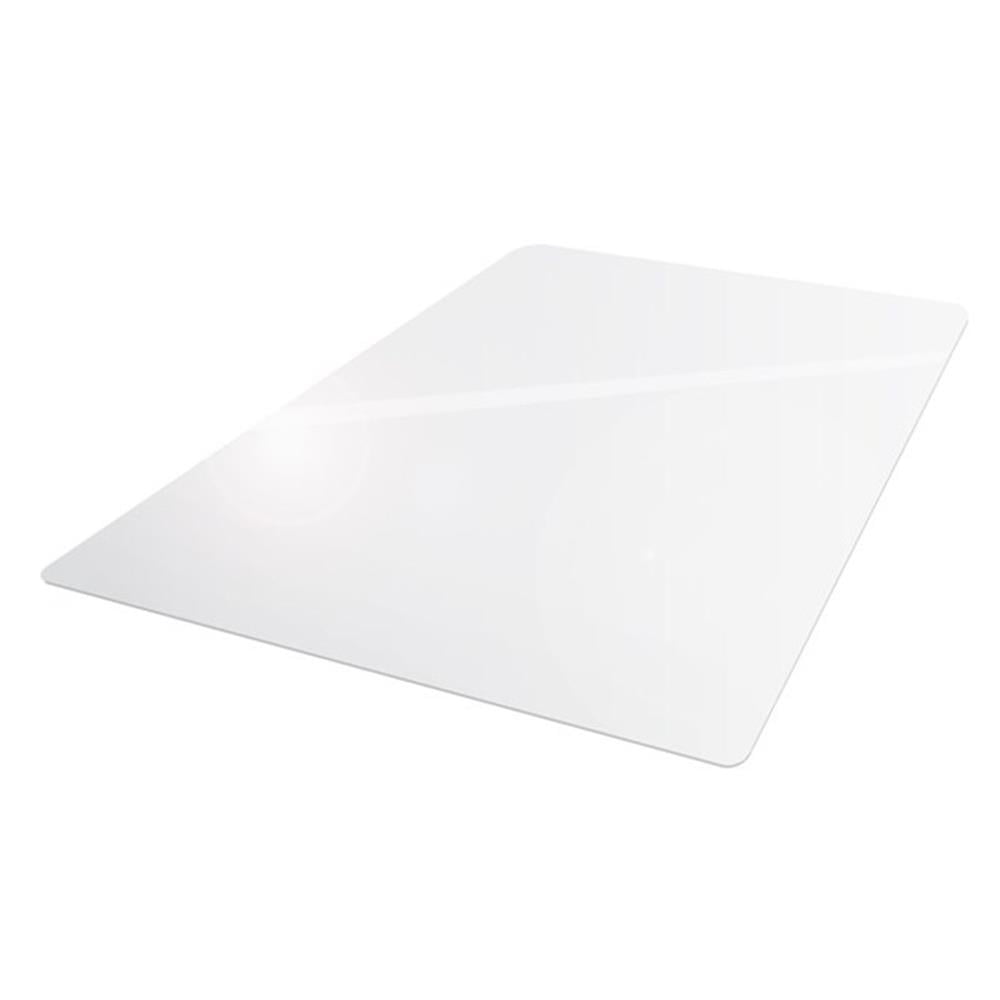 Pemberly Row Polycarbonate Chair Mat for Hard Floor in Clear - 48 x 60 ...