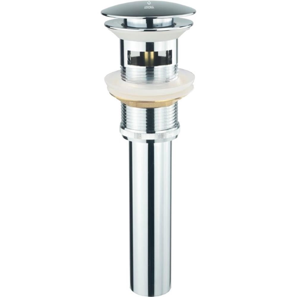 Pemberly Row Pop-Up Drain Assembly with Overflow in Chrome Finish ...