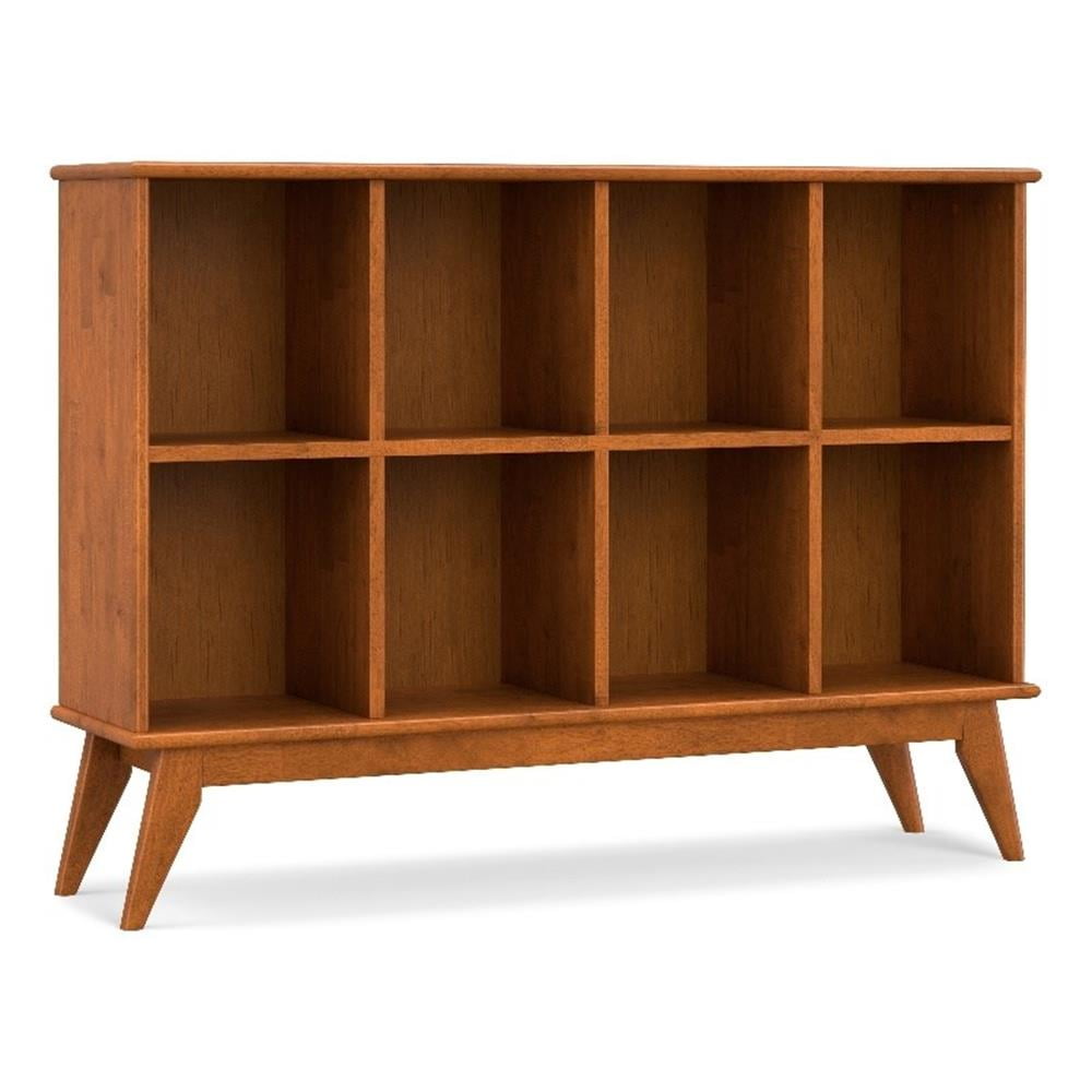 Pemberly Row SOLID HARDWOOD 57 "Wide 8 Cube Storage Sofa Table in Teak ...