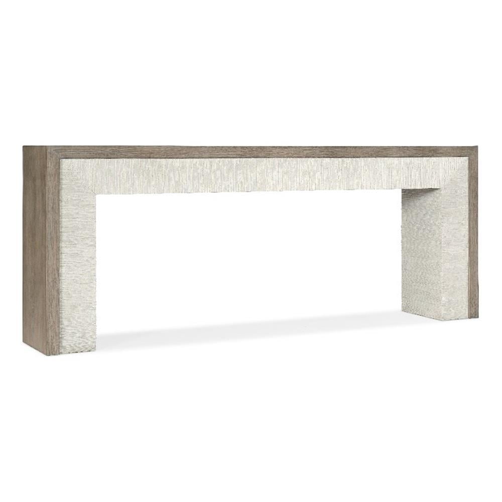 Pemberly Row Skipper Console Table in Gray & White Wood Finish by ...