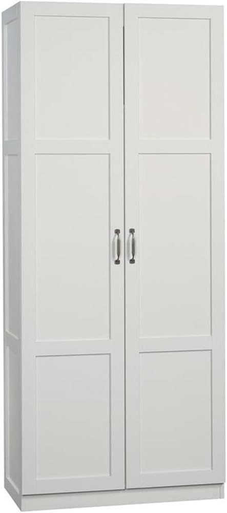 Pemberly Row Traditional Style Storage Cabinet, Pantry Cabinet, Linen ...