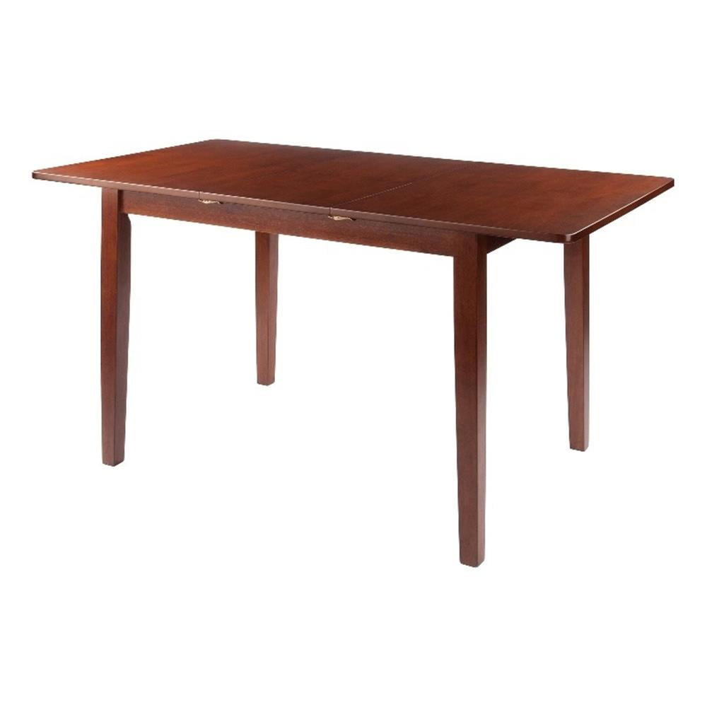 Pemberly Row Transitional Solid Wood Dining Table Extension Top in ...