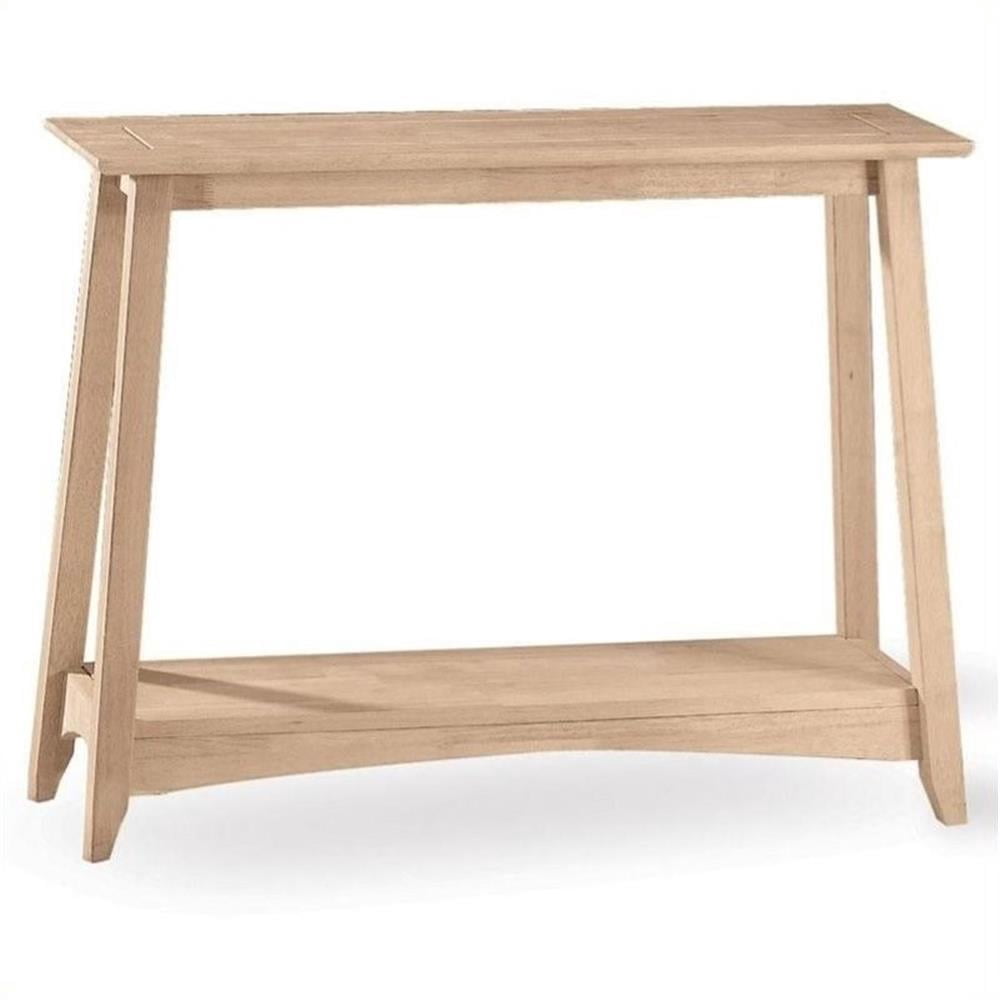 Pemberly Row Unfinished Sofa Table - Walmart.com