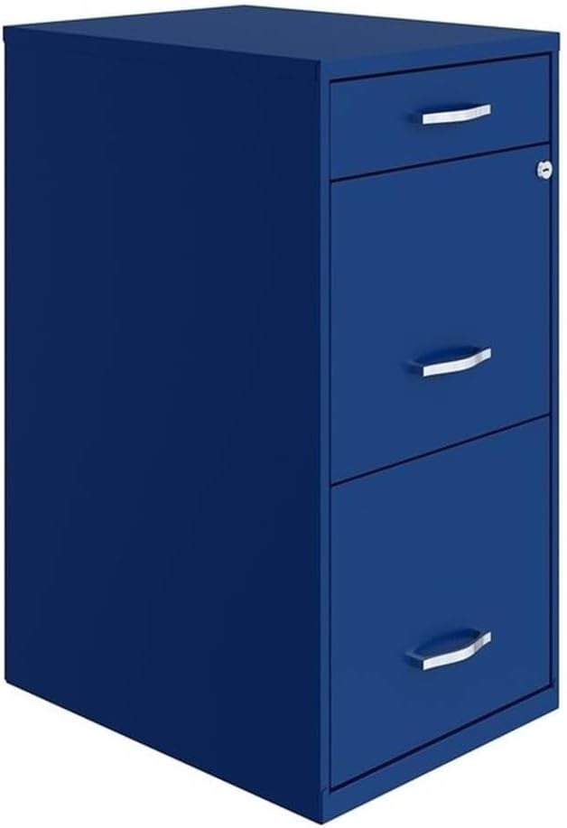 Pemberly Row Vertical Metal Filing Cabinet Lockable Pre-Assembled ...