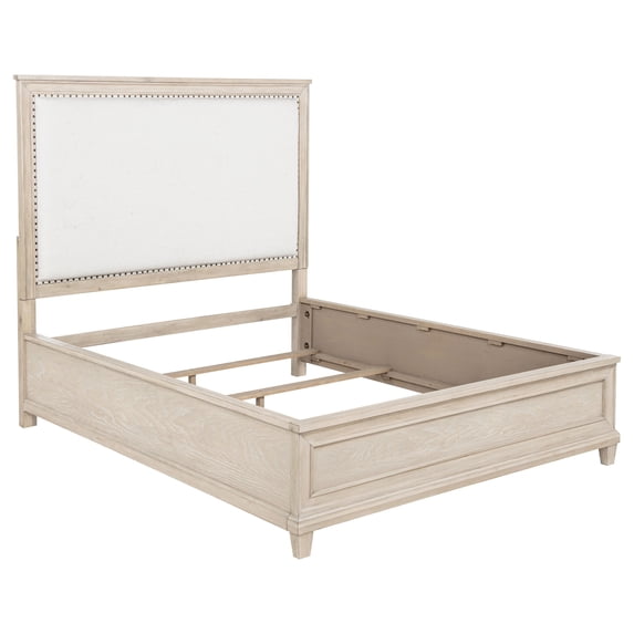 Pembroke 66-inch Queen Panel Bed Washed Oak - Walmart.com