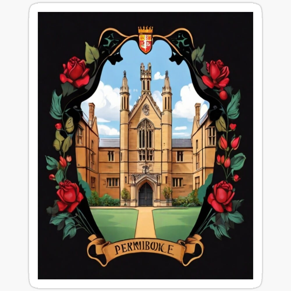 Pembroke College - Strugletown || Cambridge Struggles Sticker Phone ...