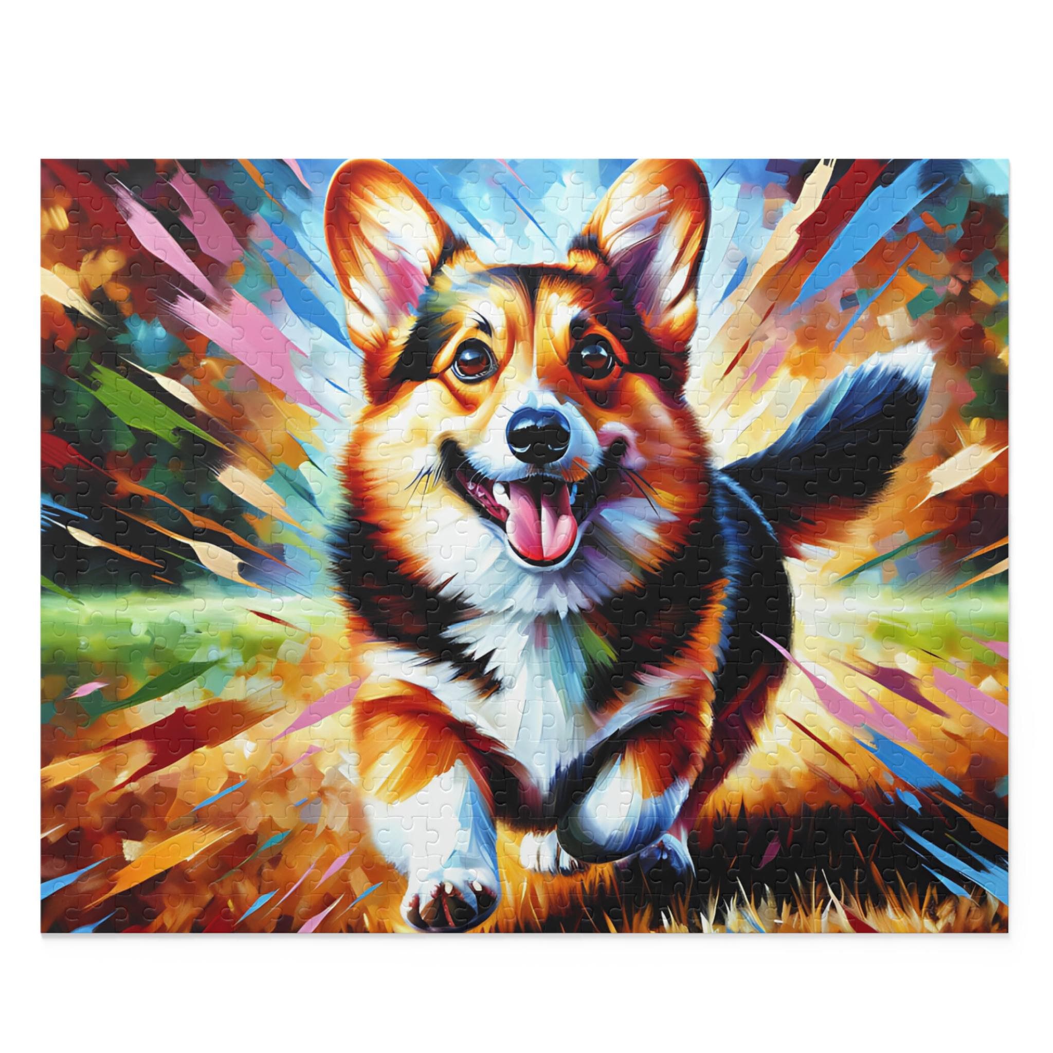 Pembroke Welsh Corgi Dog Jigsaw Puzzle | 500 Pieces | Fun Brain Puzzle ...