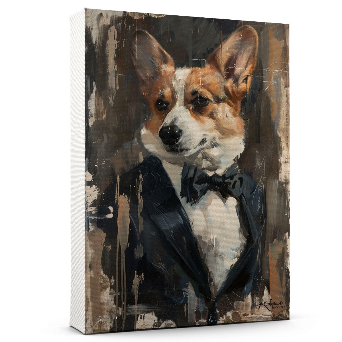 Pembroke Welsh Corgi Dog Wall Decor Poster Unframe, Pembroke Welsh ...