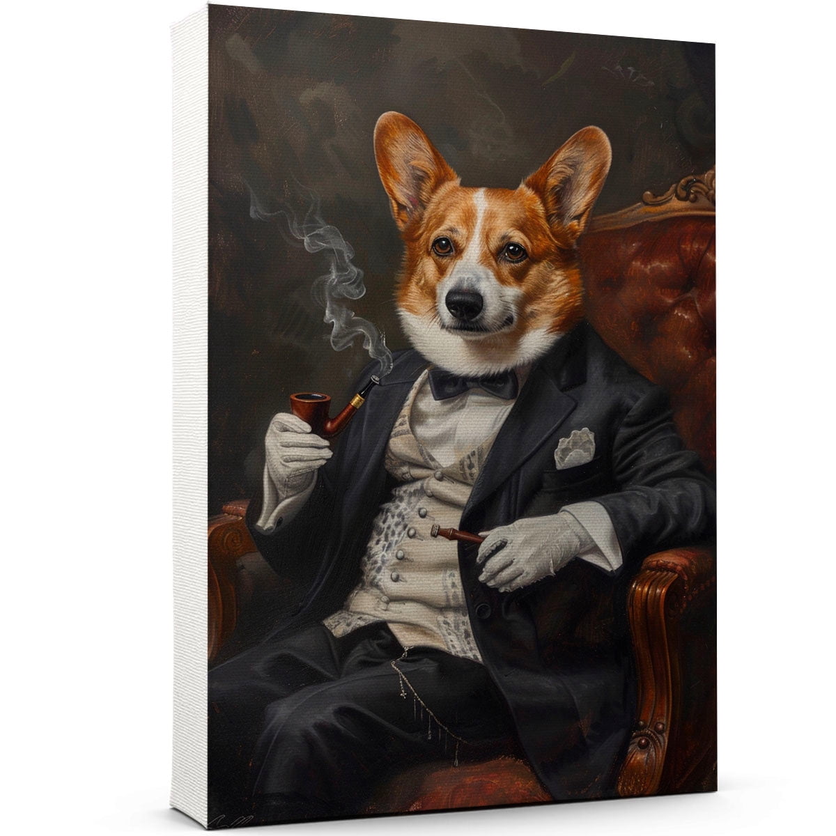 Pembroke Welsh Corgi Dog prints wall art Poster Unframe, Pembroke Welsh ...