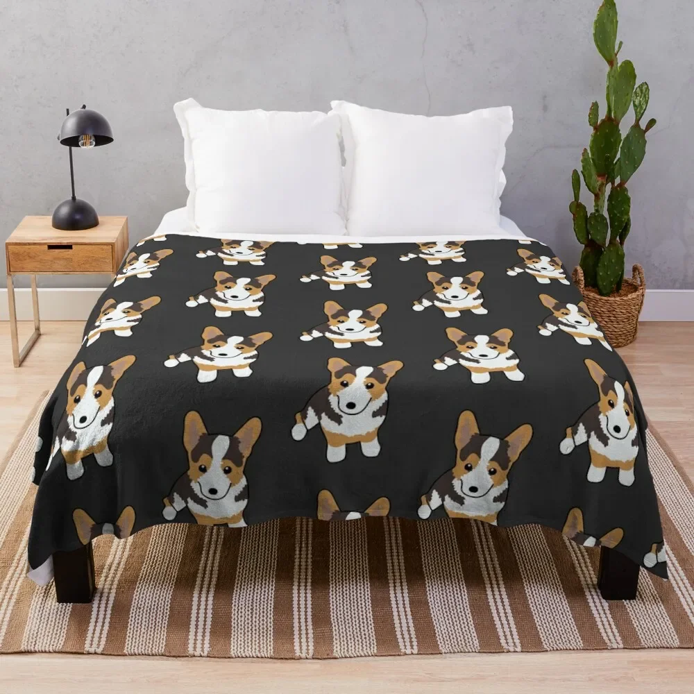 Pembroke Welsh Corgi Throw Blanket Fashion Sofas Nap Plush Thermal ...