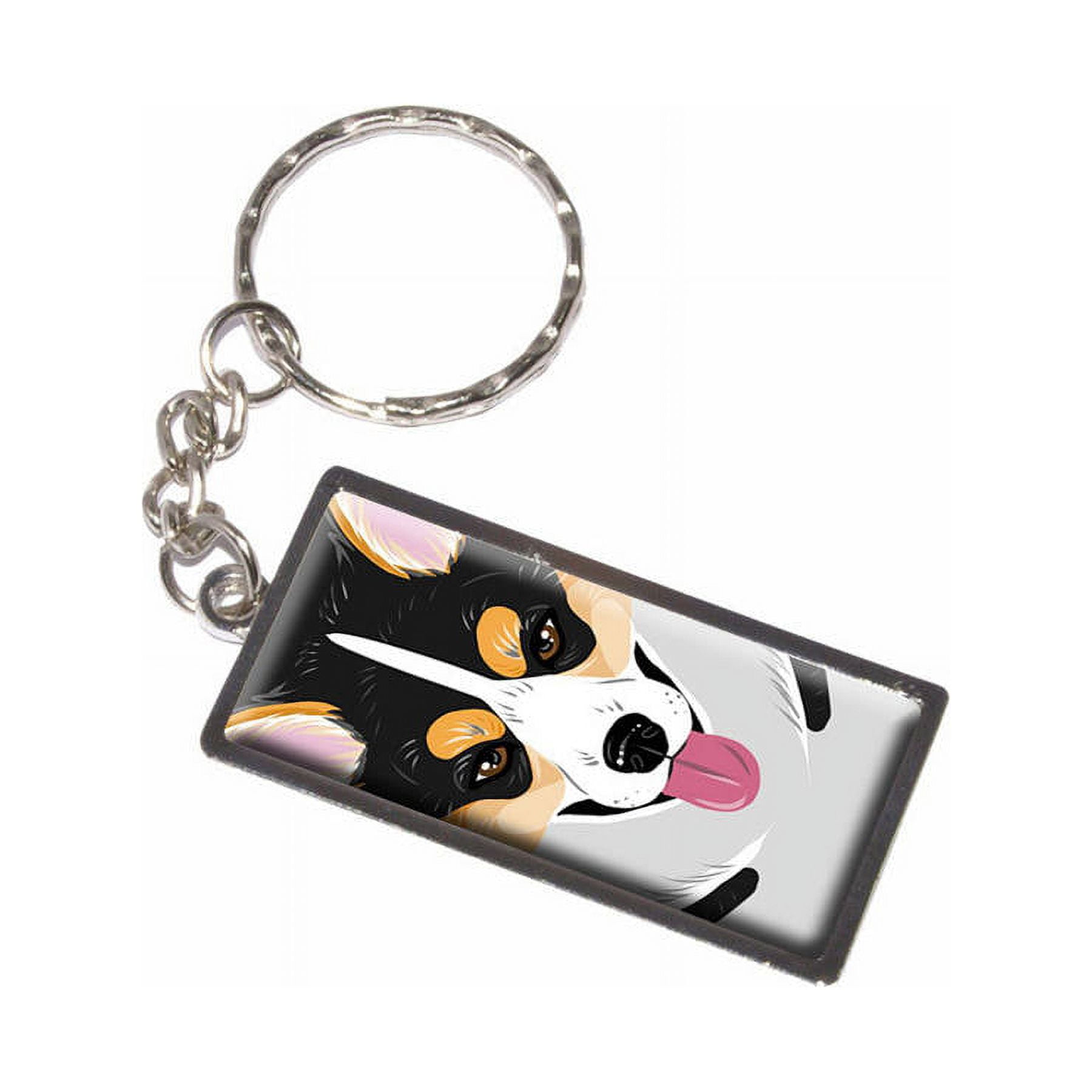 Pembroke Welsh Corgi Tri Color Tricolor Tri-Color Dog Pet Full Face ...