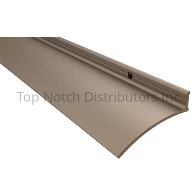 Pemko 346D40 40 in. Door Top Weatherstrip Dark Bronze Anodized ...