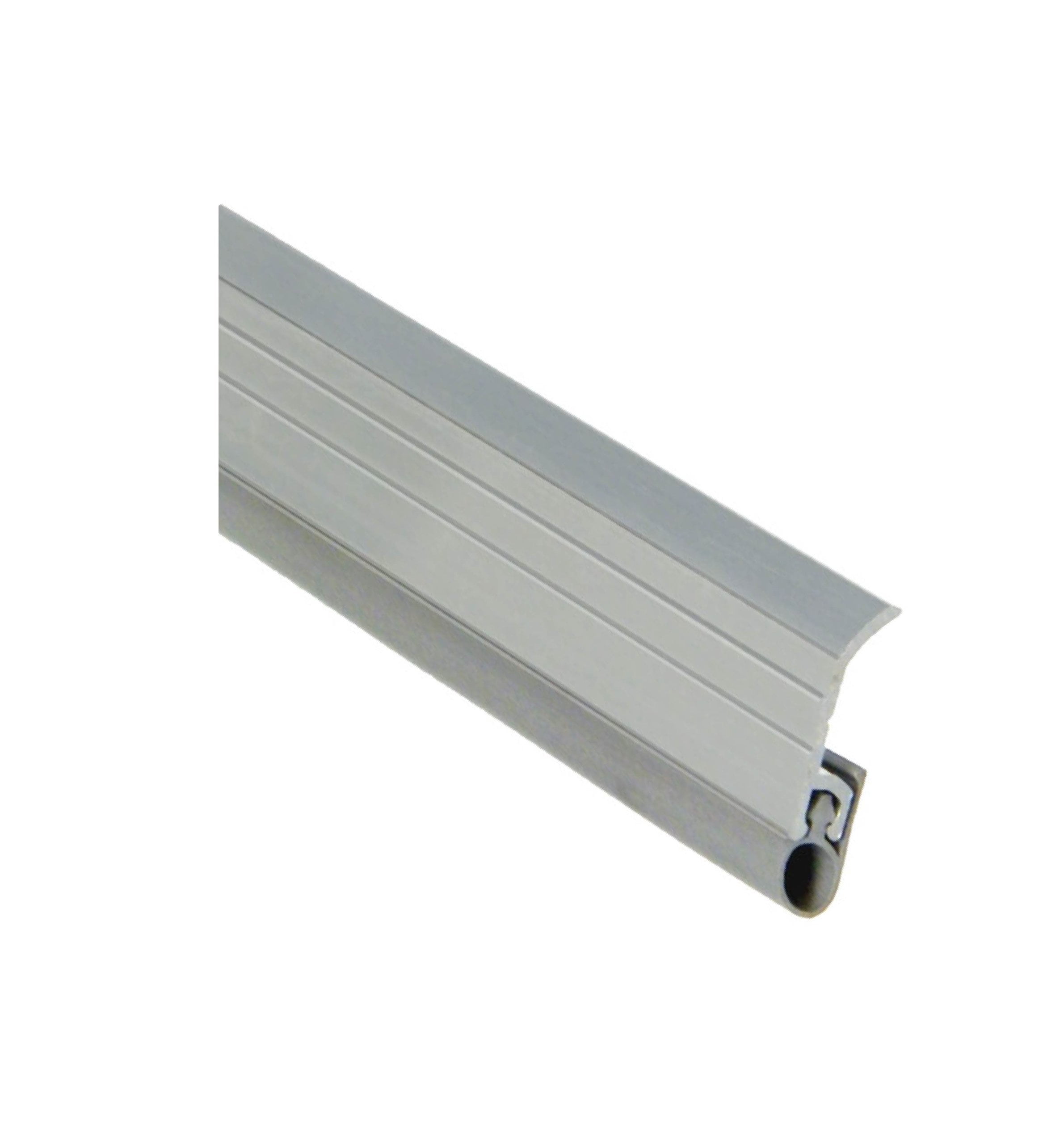 Pemko Standard Perimeter Gasketing, Mill Finish Aluminum with Gray ...