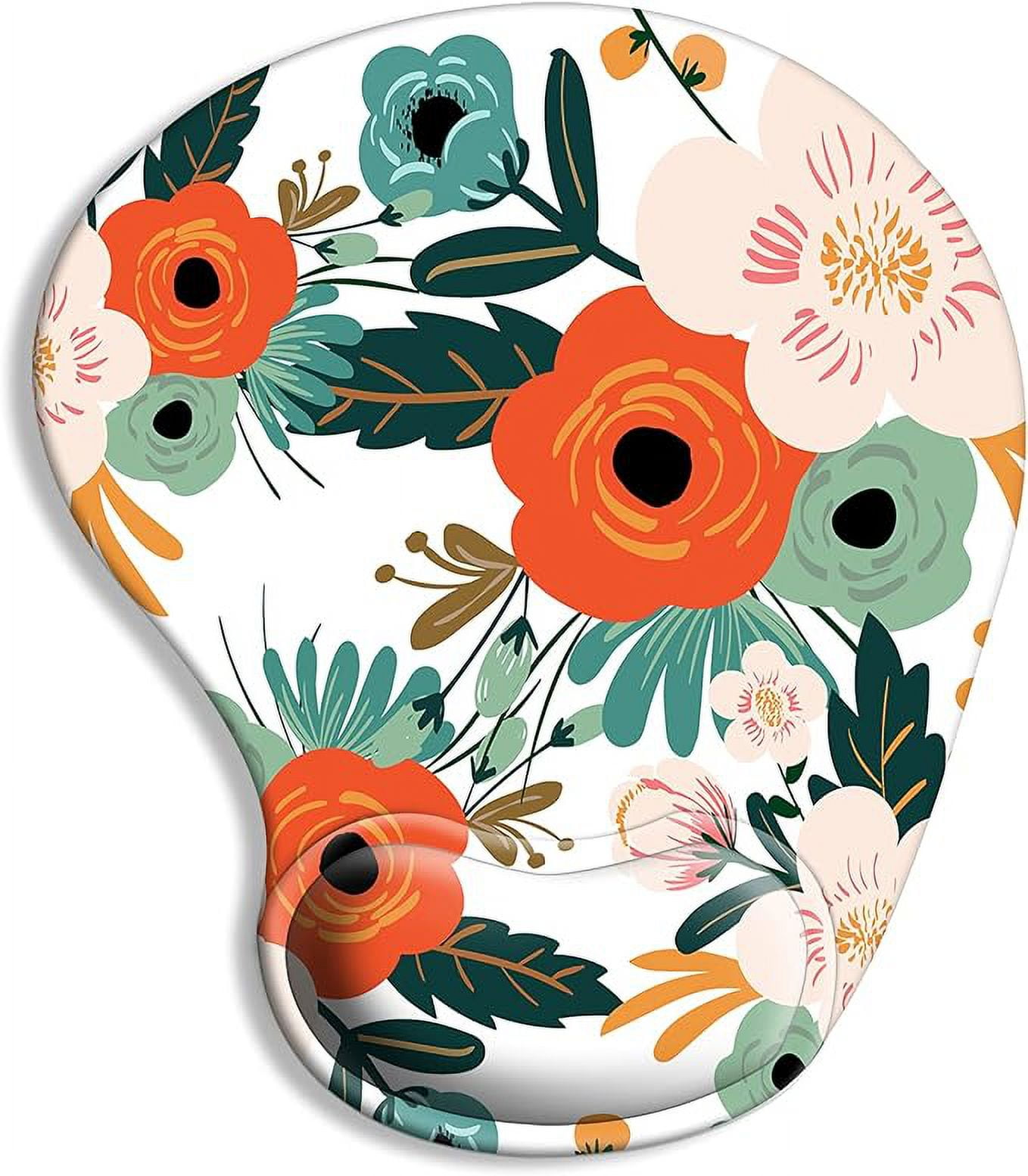 Pemlari Ergonomic Mouse Pad Wrist Support Gel with Non-Slip Rubber Base ...