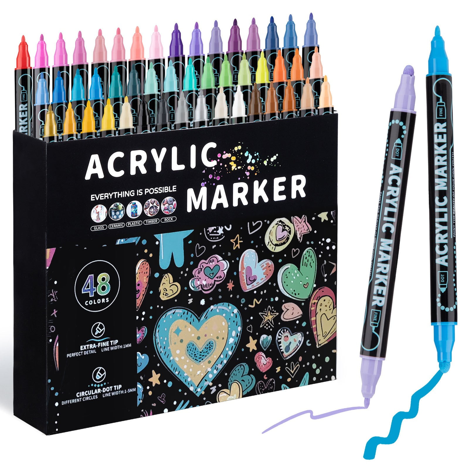 Pen Again Indelible Ink Pens Pen Ink Ballpoint Fancy Pens for Men ...