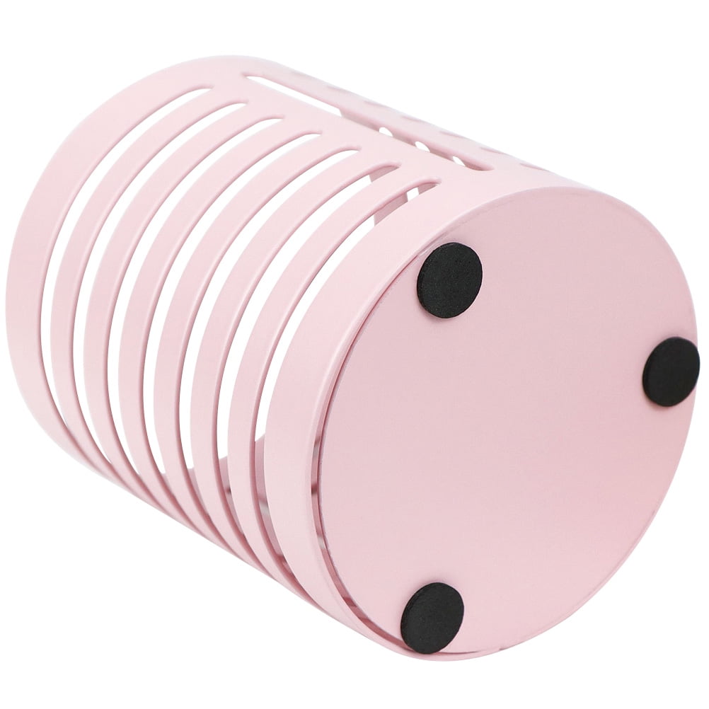 Pen Bucket Pencil Cups for Desk Holder Metal Simple Organizer Container ...