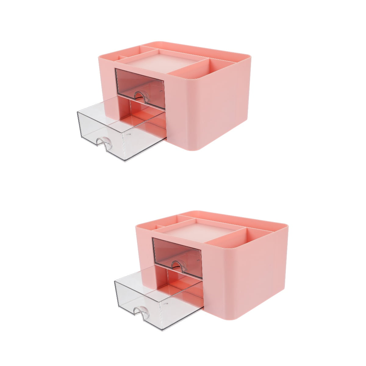 Pen Bulk Drawer Holder Desk Storage Mini Organizer Desktop with Cover ...