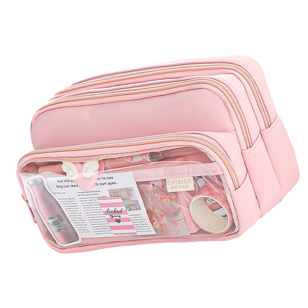 Pen Case Expandable Pen Holder Pencil Case Multifunctional Stationery ...