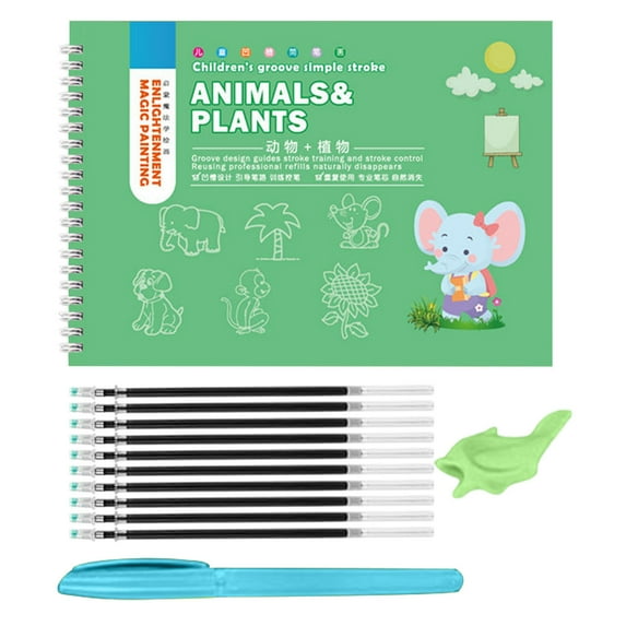 Pen Control Copybook under $5! Yrmaups Pen Control Training Copy Pad ...