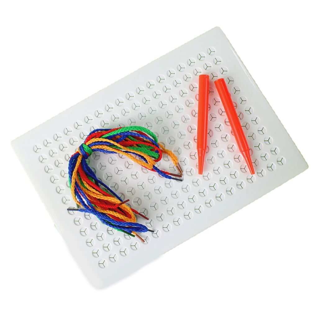 Pen Control Development Sensory Threading Board Toy for Children ...