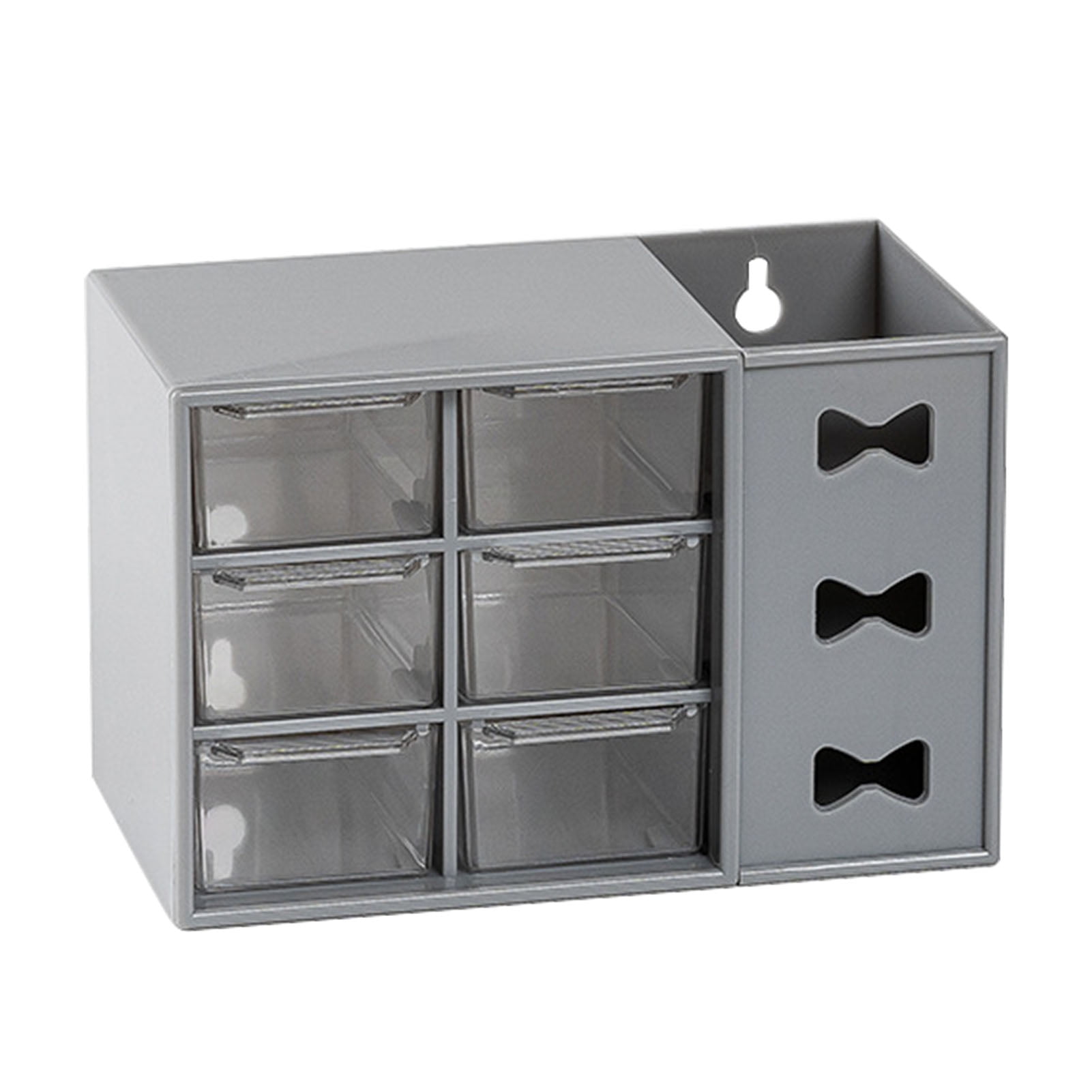 Pen Desk Shelf Dustproof 6 Drawers Pen Organization Storage Shelf for ...