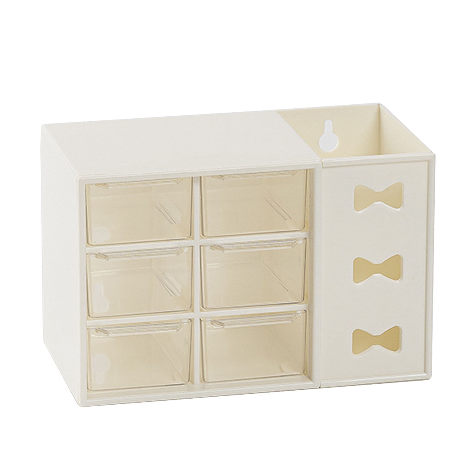 Pen Desk Shelf Dustproof 6 Drawers Pen Organization Storage Shelf for ...