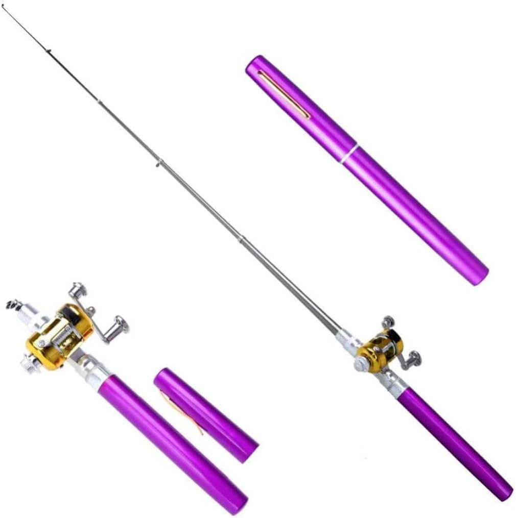 Pen Fishing Pole Mini Pocket Fishing Rod Portable Telescopic Pocket ...