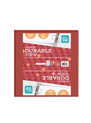 1 Inch Binders in Binder by Ring Size - Walmart.com