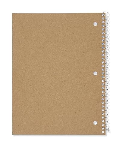 Pen + Gear 1 Subject Notebook- 70 Sheet, Wide Ruled - Pack of 5 ...