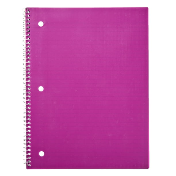 Pen + Gear 1-Subject Notebook, College Ruled, 80 Sheets, Purple ...