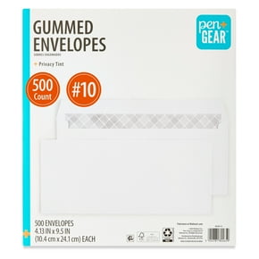 #10 Security Envelopes in #10 Envelopes - Walmart.com