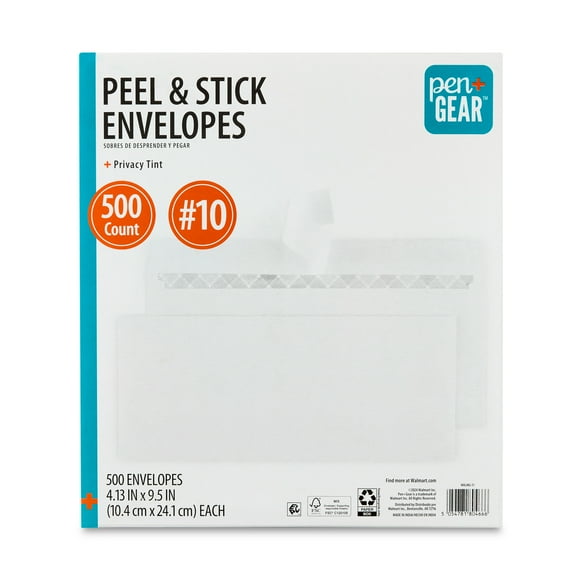 #10 Security Envelopes in #10 Envelopes - Walmart.com