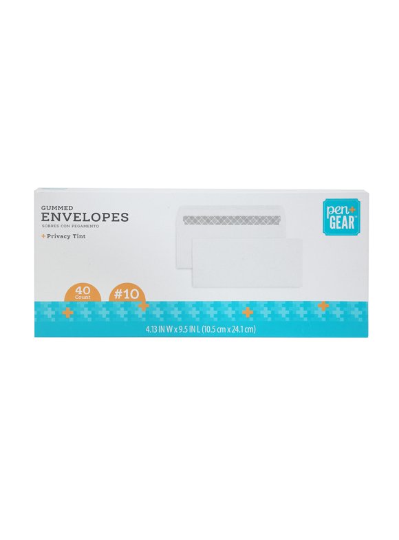 #10 Security Envelopes in #10 Envelopes - Walmart.com