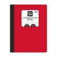 Pen+Gear Red Composition Book, 100 Sheets, Wide Ruled, 9.75x7.5 Inches ...