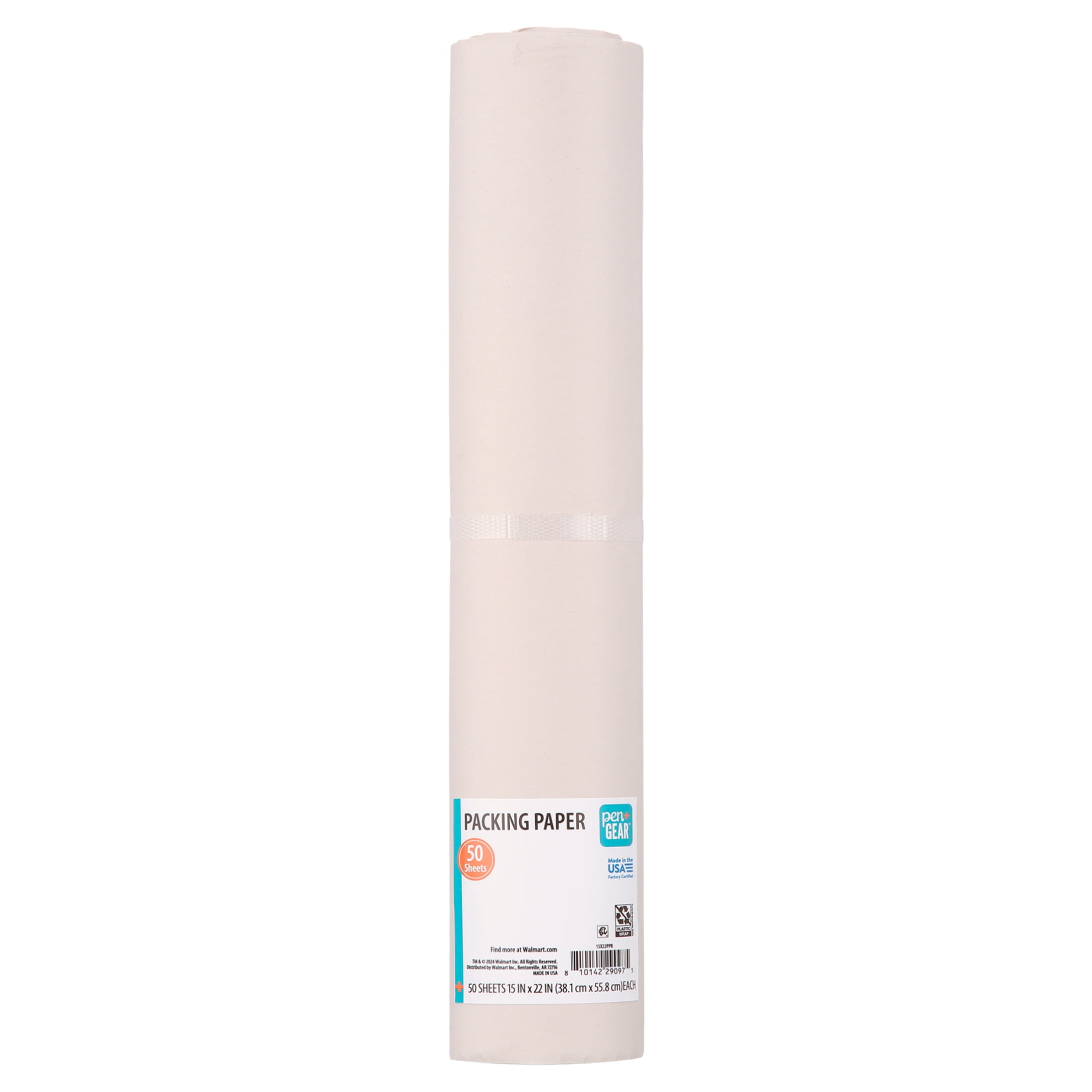 Pen+Gear 15" x 22', Packing Paper for Shipping and Mailing,50 Sheets ...