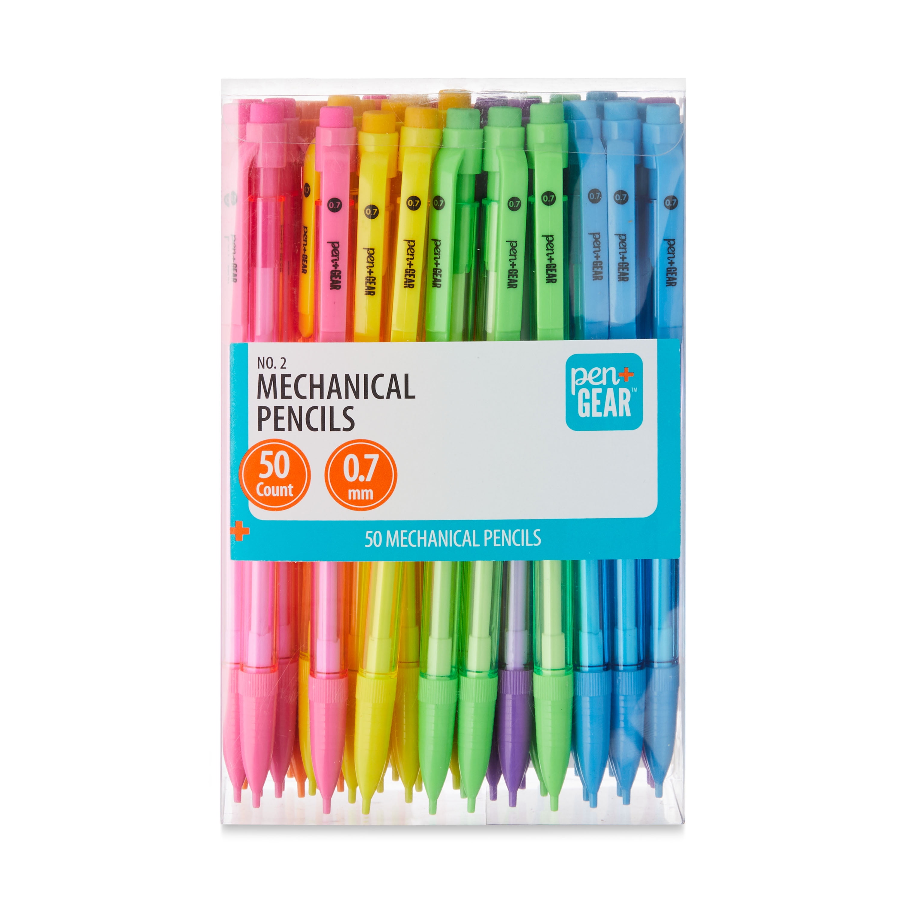 Pen + Gear #2 Mechanical Pencils, Medium Point, 0.7 mm, 50 Pack ...