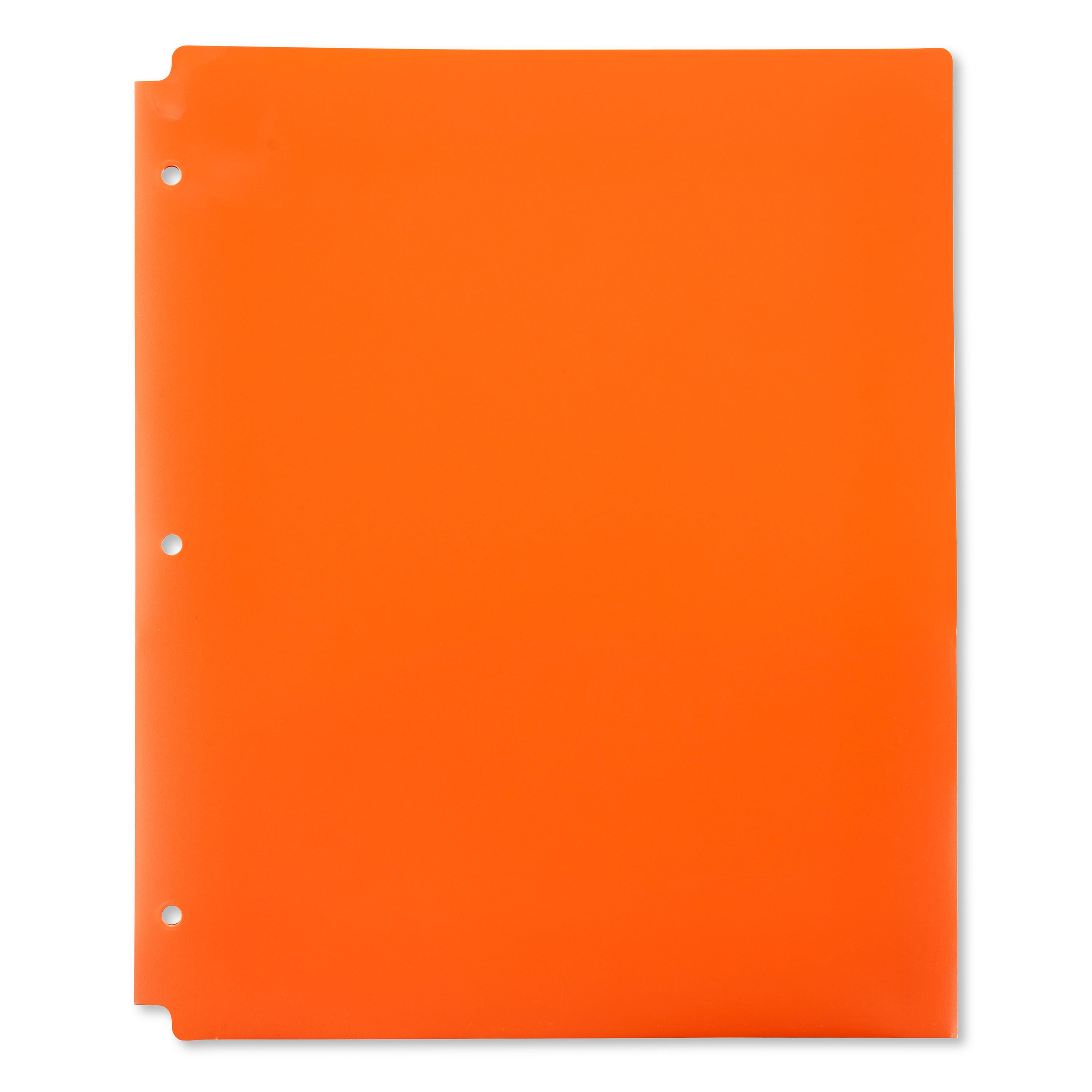 Pen+Gear Orange 2-Pocket Poly Folder - Walmart.com
