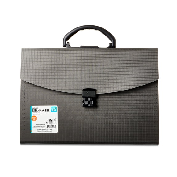 Pen+Gear Expanding File Folder Legal Size with 26 Pockets, Black ...