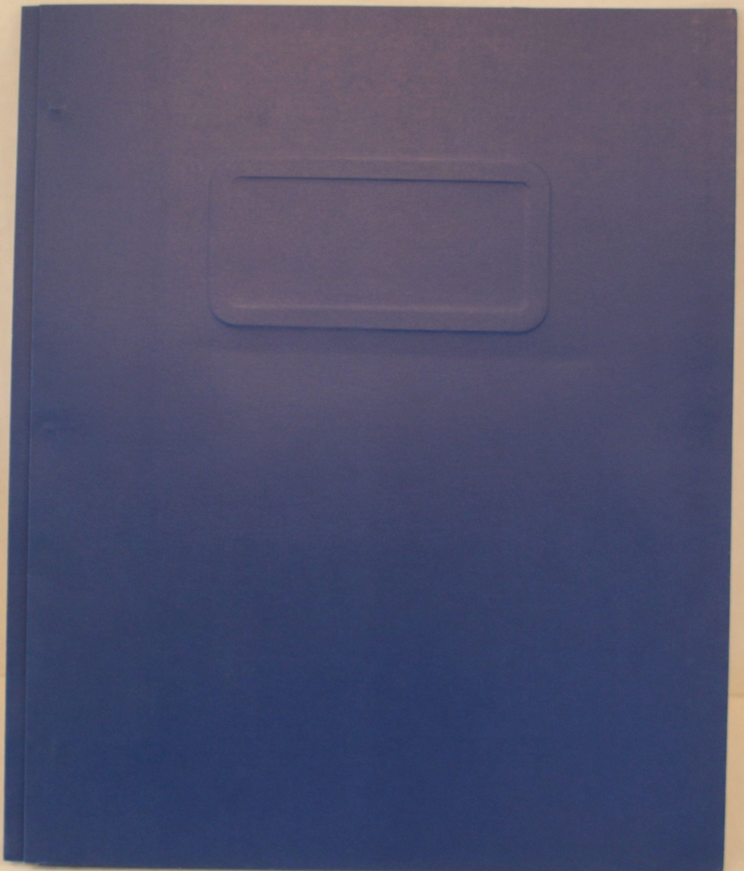 Pen+Gear 3 Prong Paper Folder, Solid Blue Color, Letter Size - Walmart.com