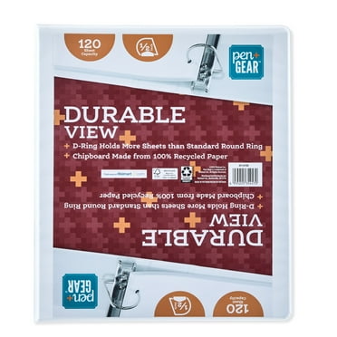Samsill Earth's Choice Biobased + Biodegradable D-Ring View Binder 3 ...