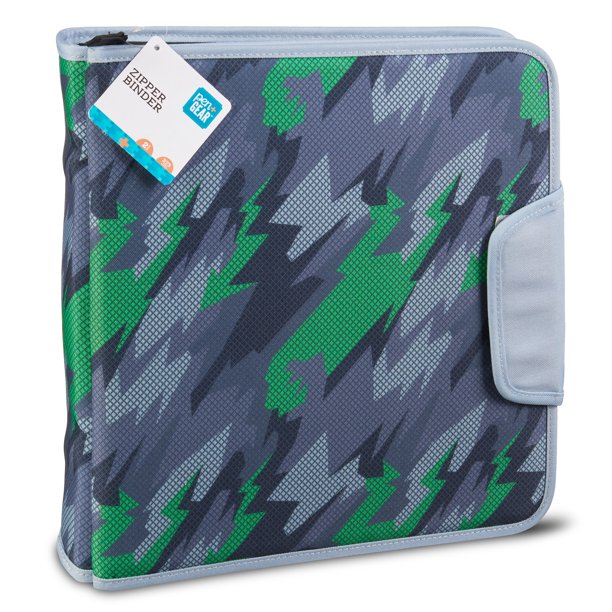 Pen + Gear 3-Ring Mesh Zipper Binder, 2" Rings, Camo - Walmart Business ...