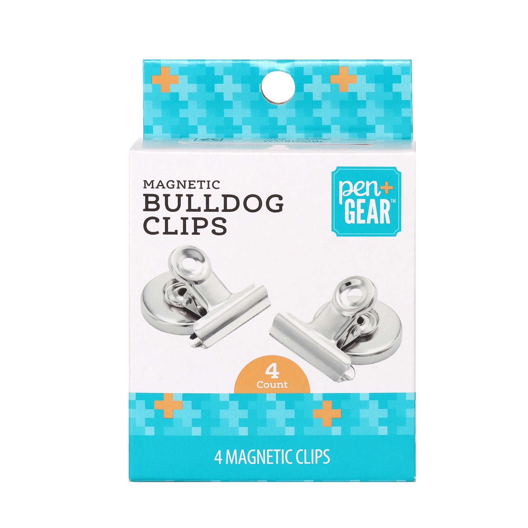 Pen + Gear 30mm Refrigerator Magnet Hook Clips for Photo Displays ...