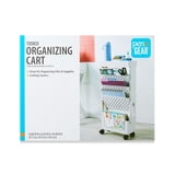 Pen+Gear 5-Tier Movable Organization & Storage Cart, White - Walmart.com