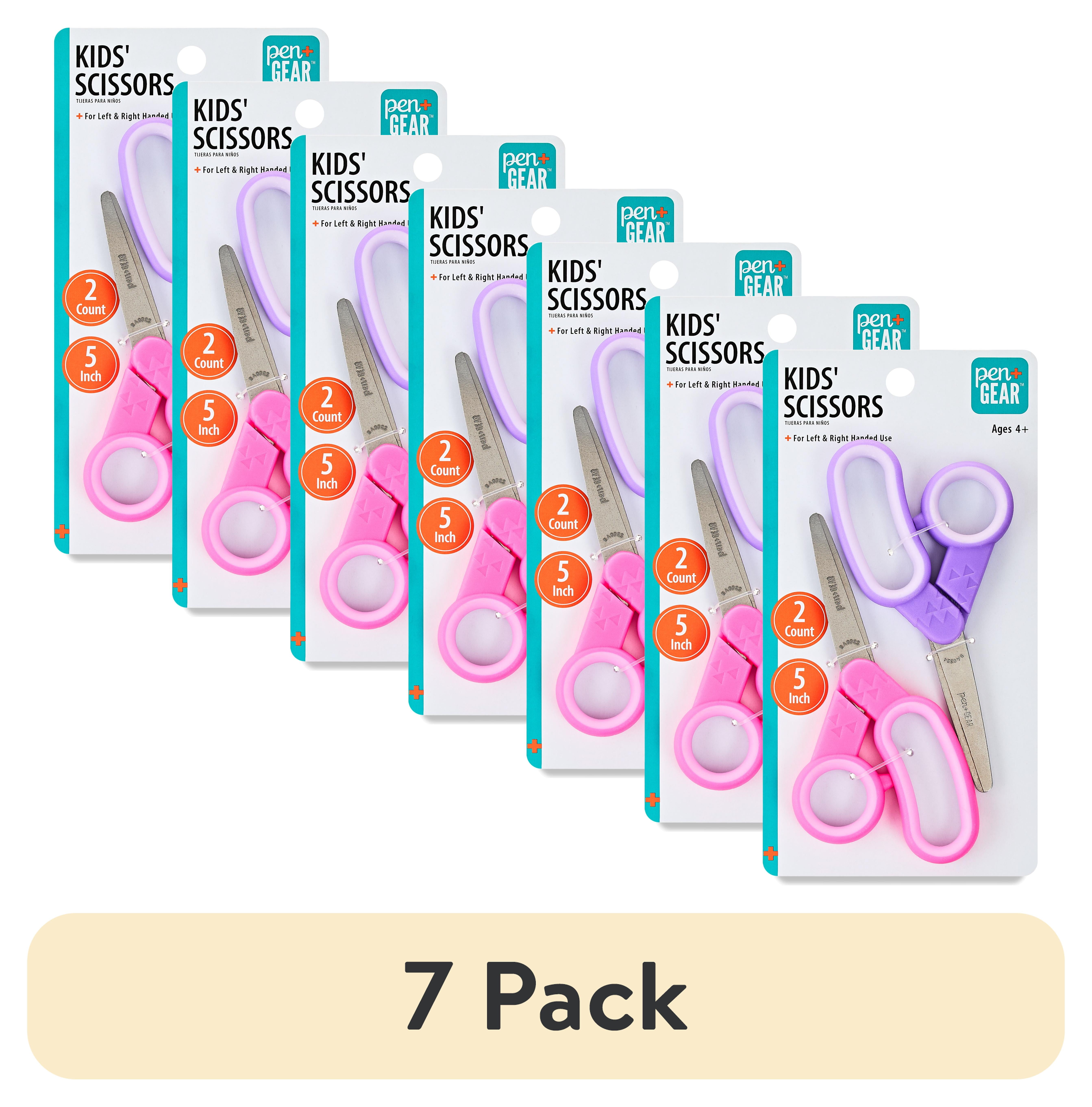(7 pack) Pen + Gear 5in Blunt 2pk Pink/Purple Scissors, 153510-4009 ...